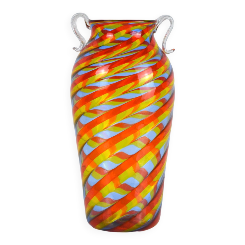 Elegant vase Murano par Fratelli Toso | Selency