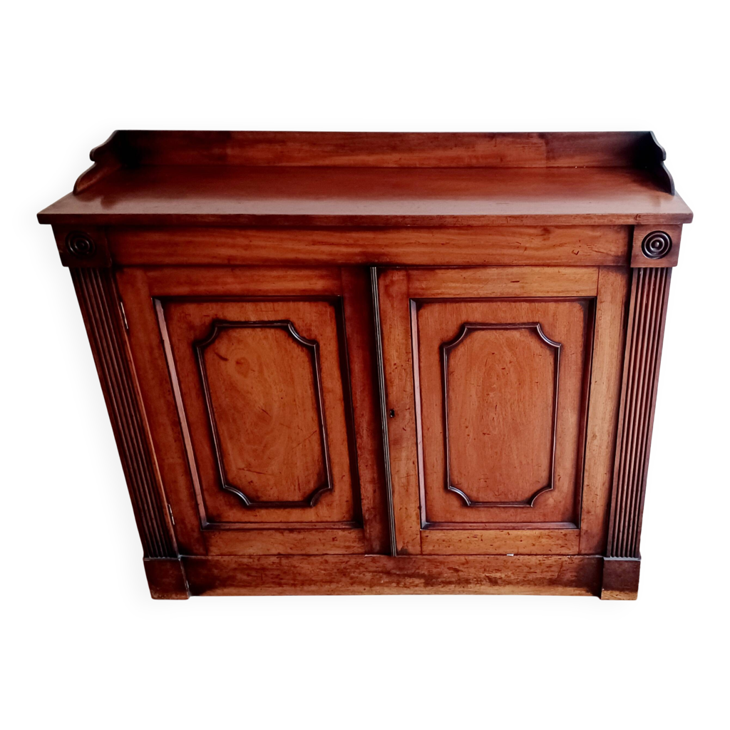 Buffet style anglais 2 portes acajou | Selency