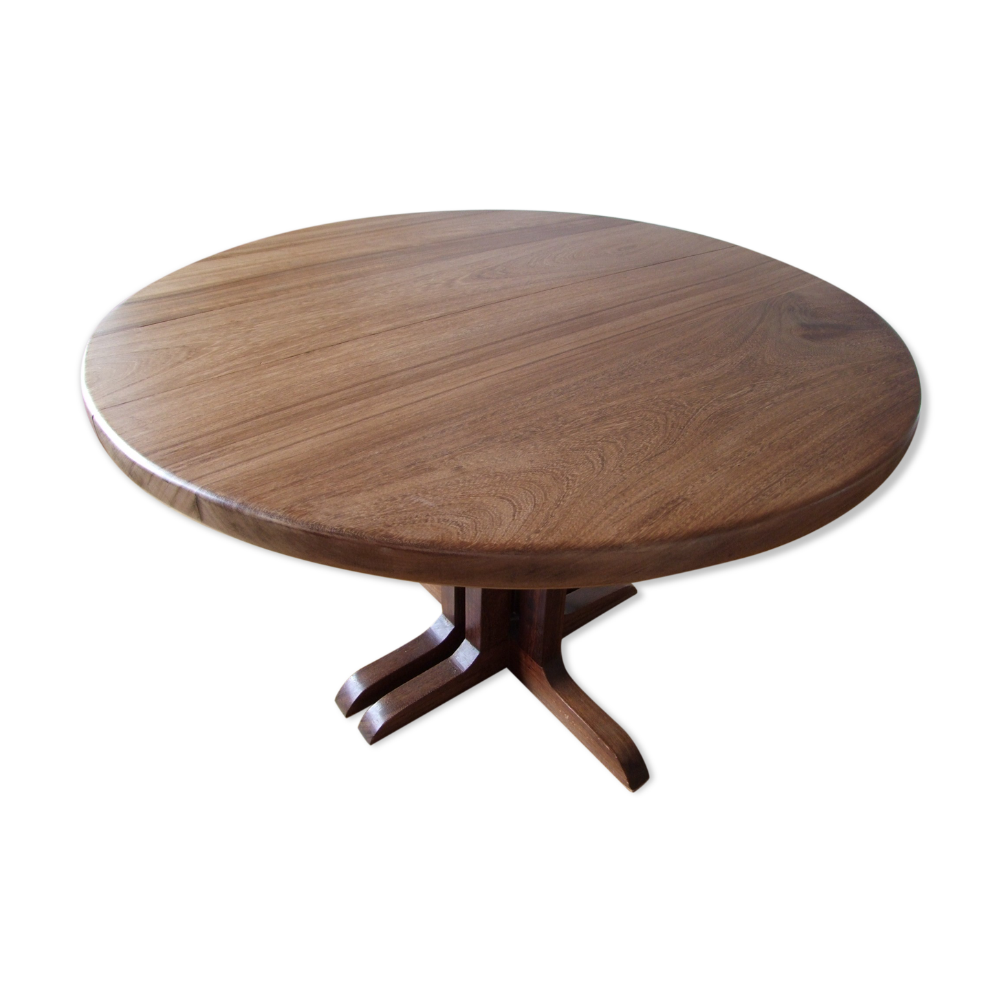 Table ronde bois massif | Selency