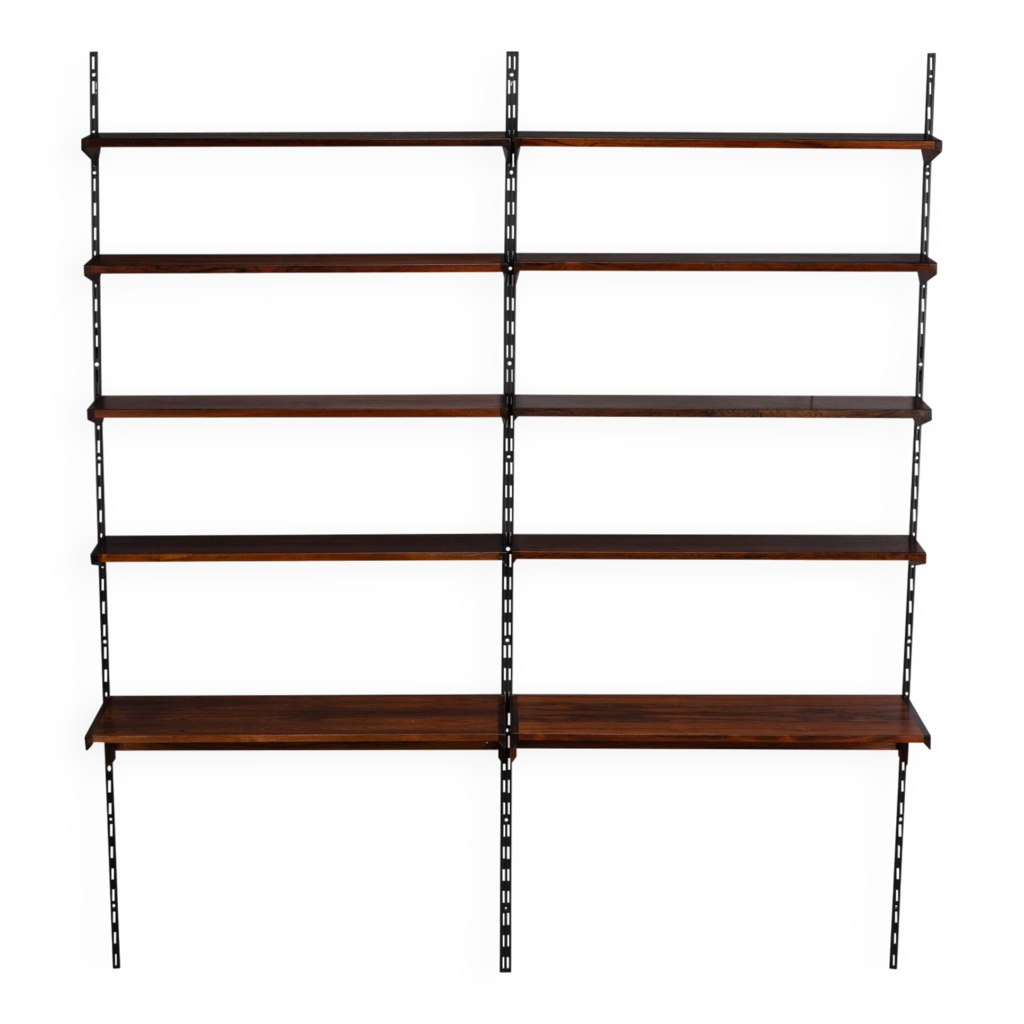 Système Reol en Palissandre par Kai Kristiansen pour FM Mobler, 1960s ...