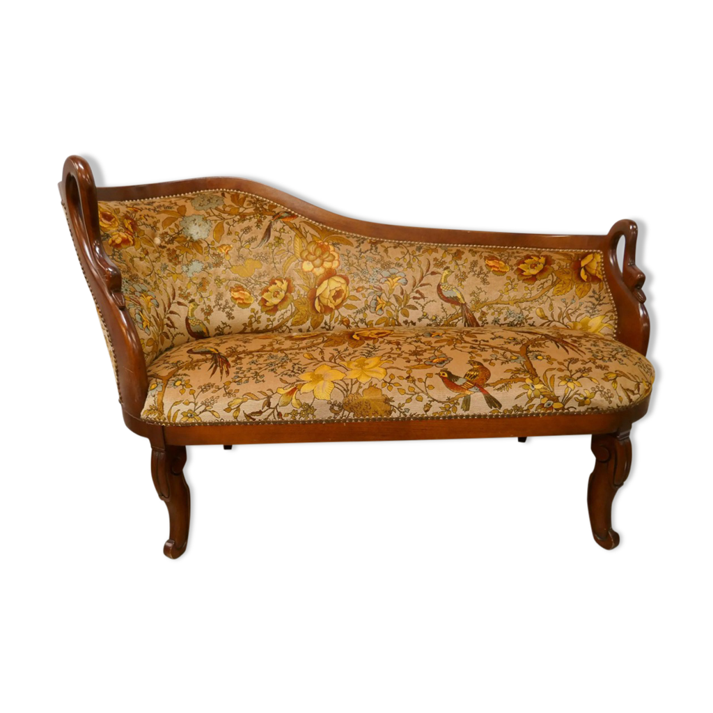 Banquette méridienne style empire à col de cygnes | Selency