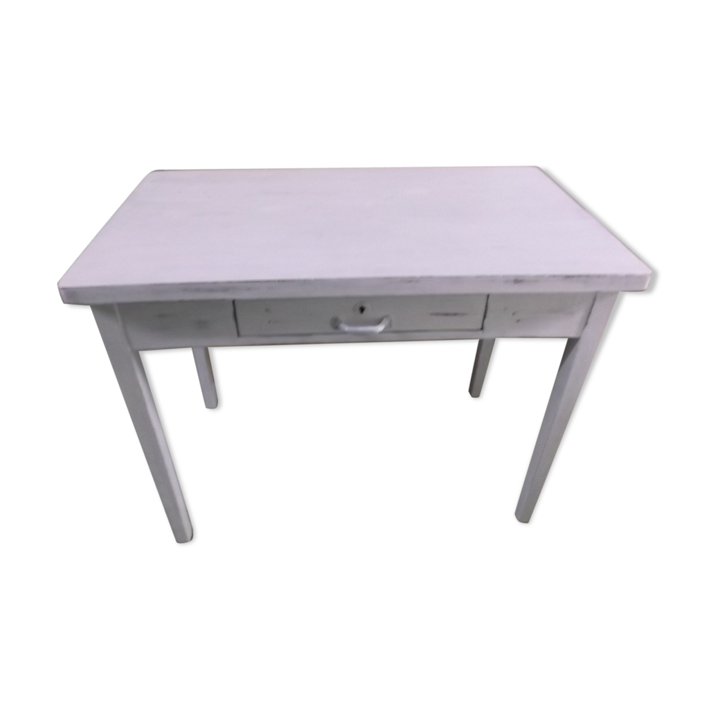 Table bureau ancienne vintage shabby | Selency