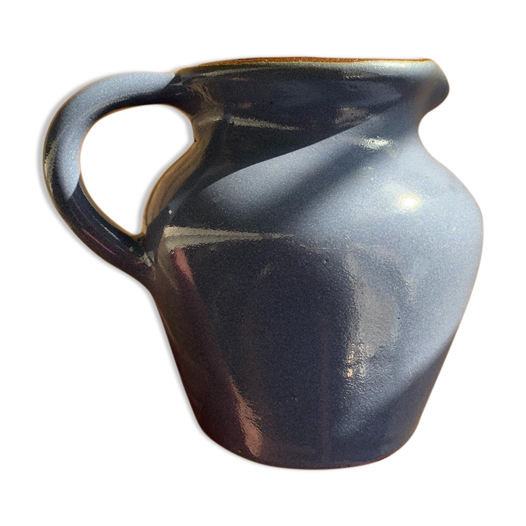 Pichet en céramique bleu | Selency