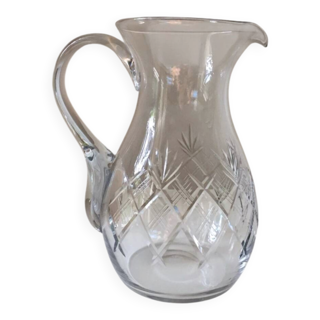 Pichet, cruche en cristal Bayel | Selency