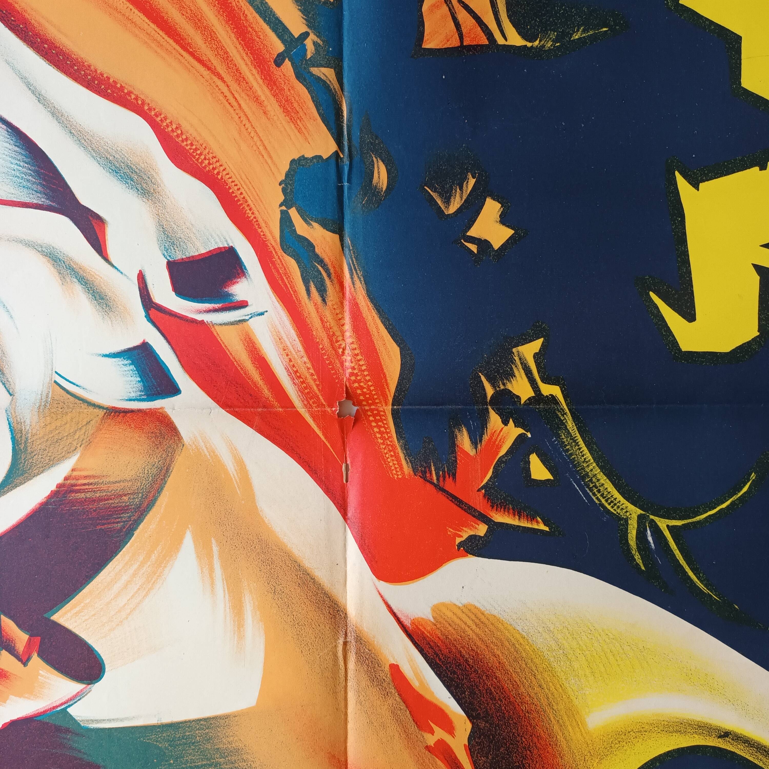 Attila flag of god movie poster | Selency