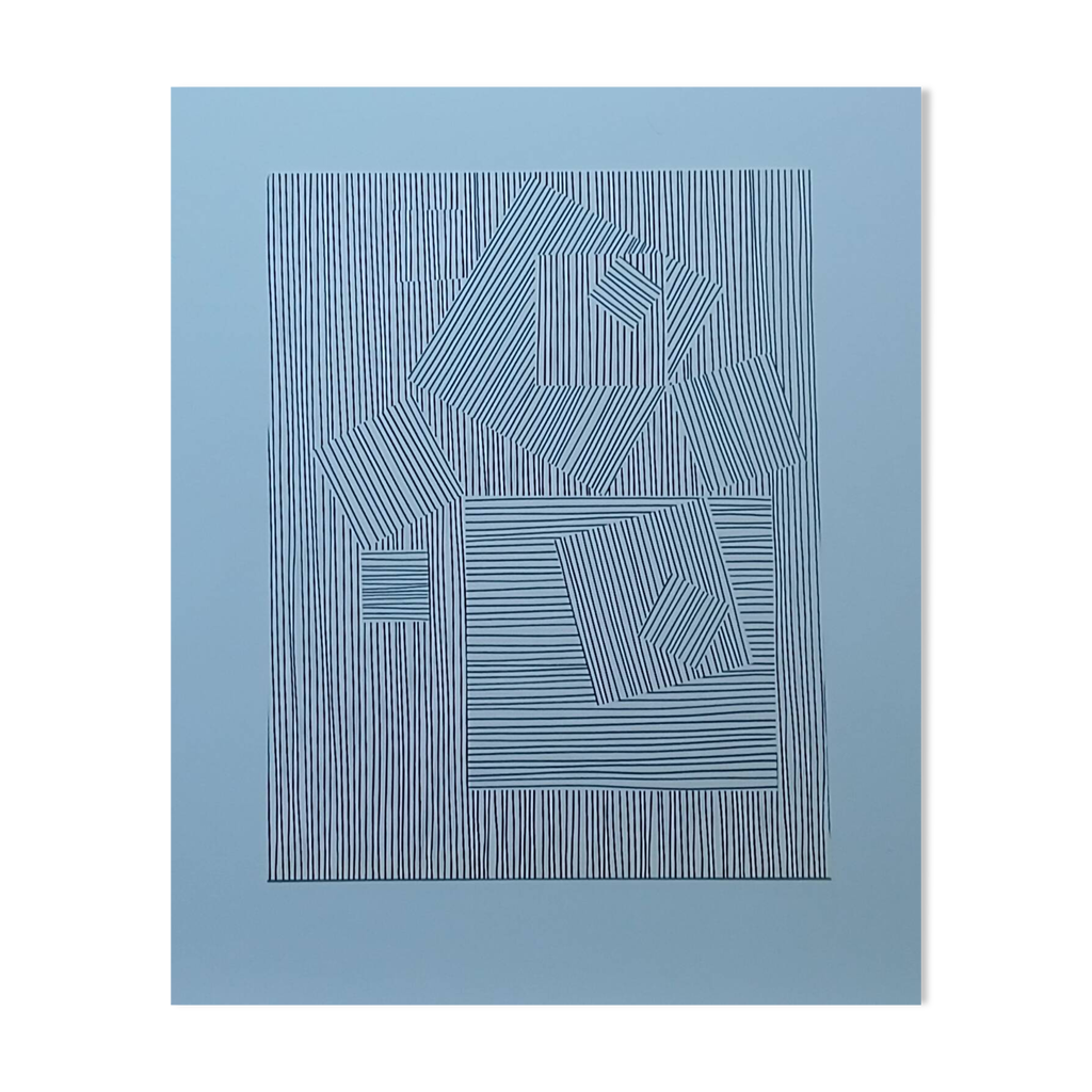 Sérigraphie Cinétique Victor Vasarely - Éditions du Griffon 1970 - Op ...