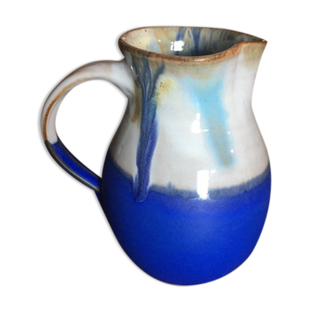 Pichet bleu | Selency