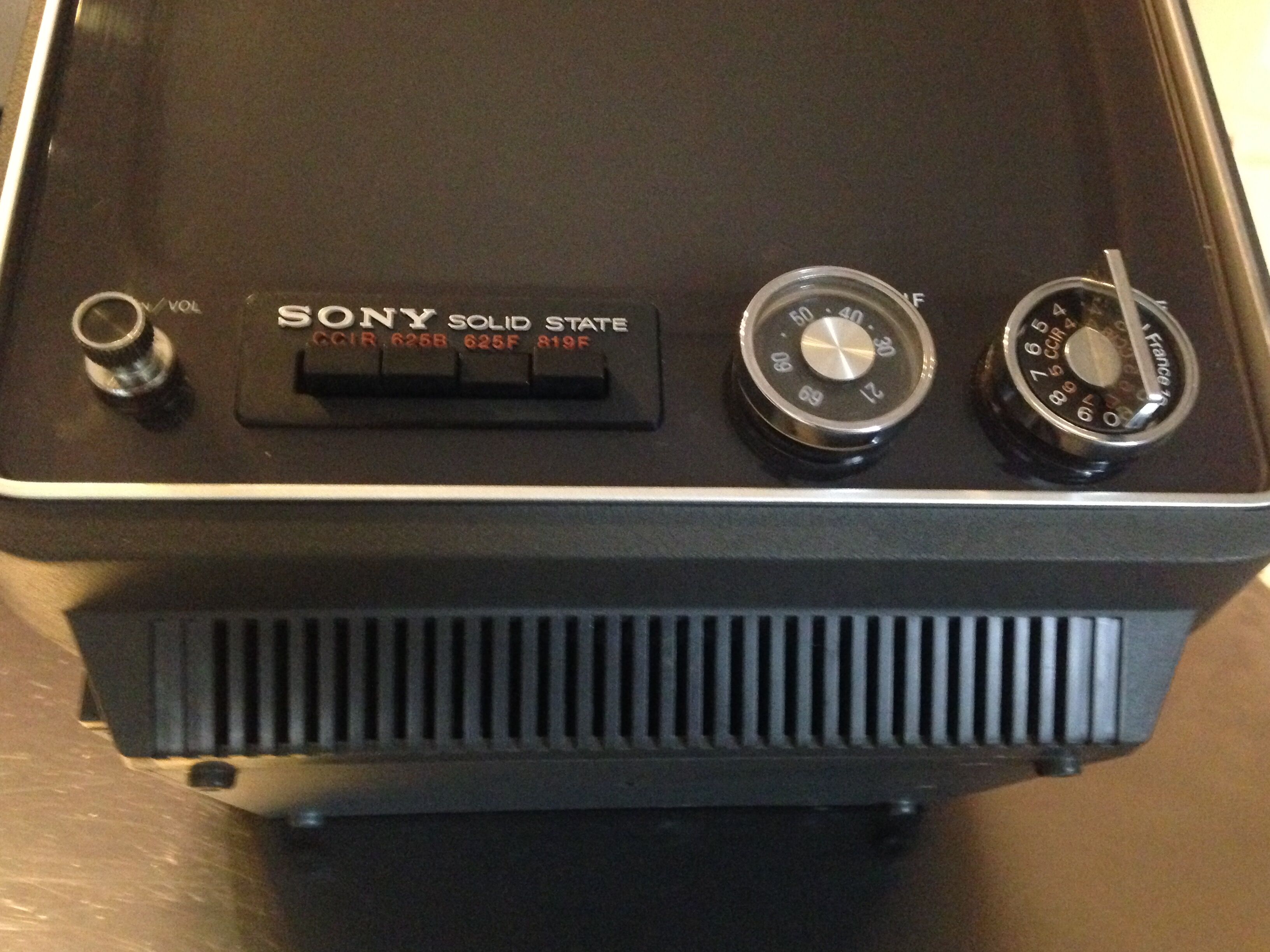 Television portable vintage Sony, Solid State années 70 | Selency