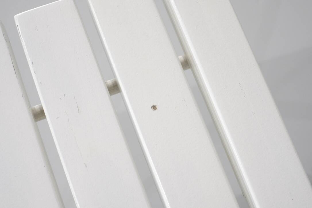 Banc « 400 » en bois blanc par Harry Bertoia pour Knoll International ...