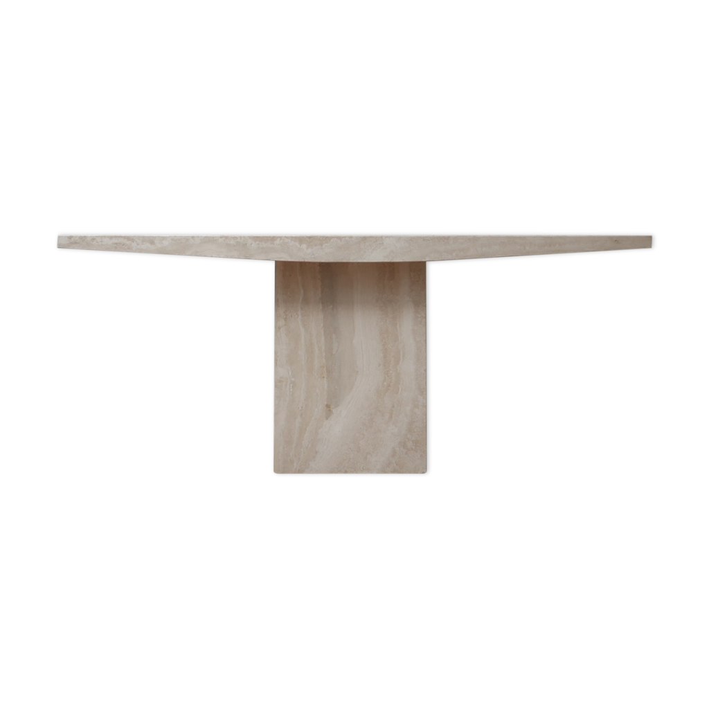 Console en travertin 1970 | Selency