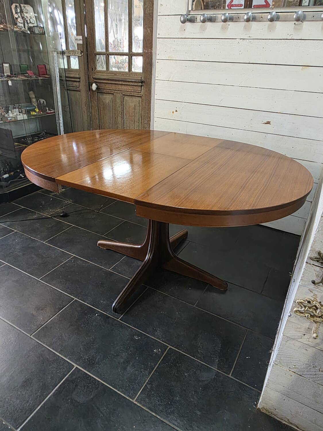 Table Baumann extensible en teck des années 60 | Selency