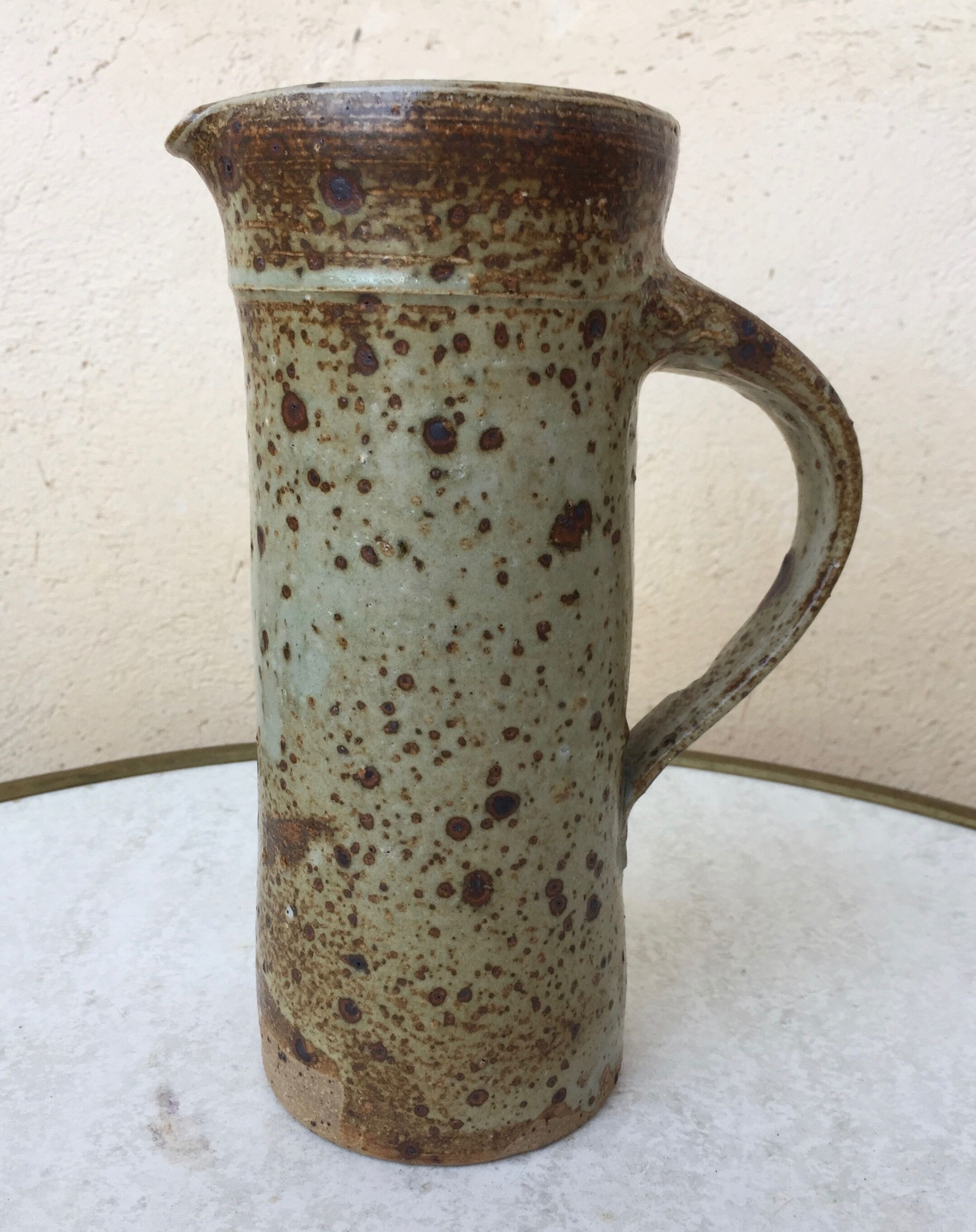 Pichet haut en grès pyrité | Selency