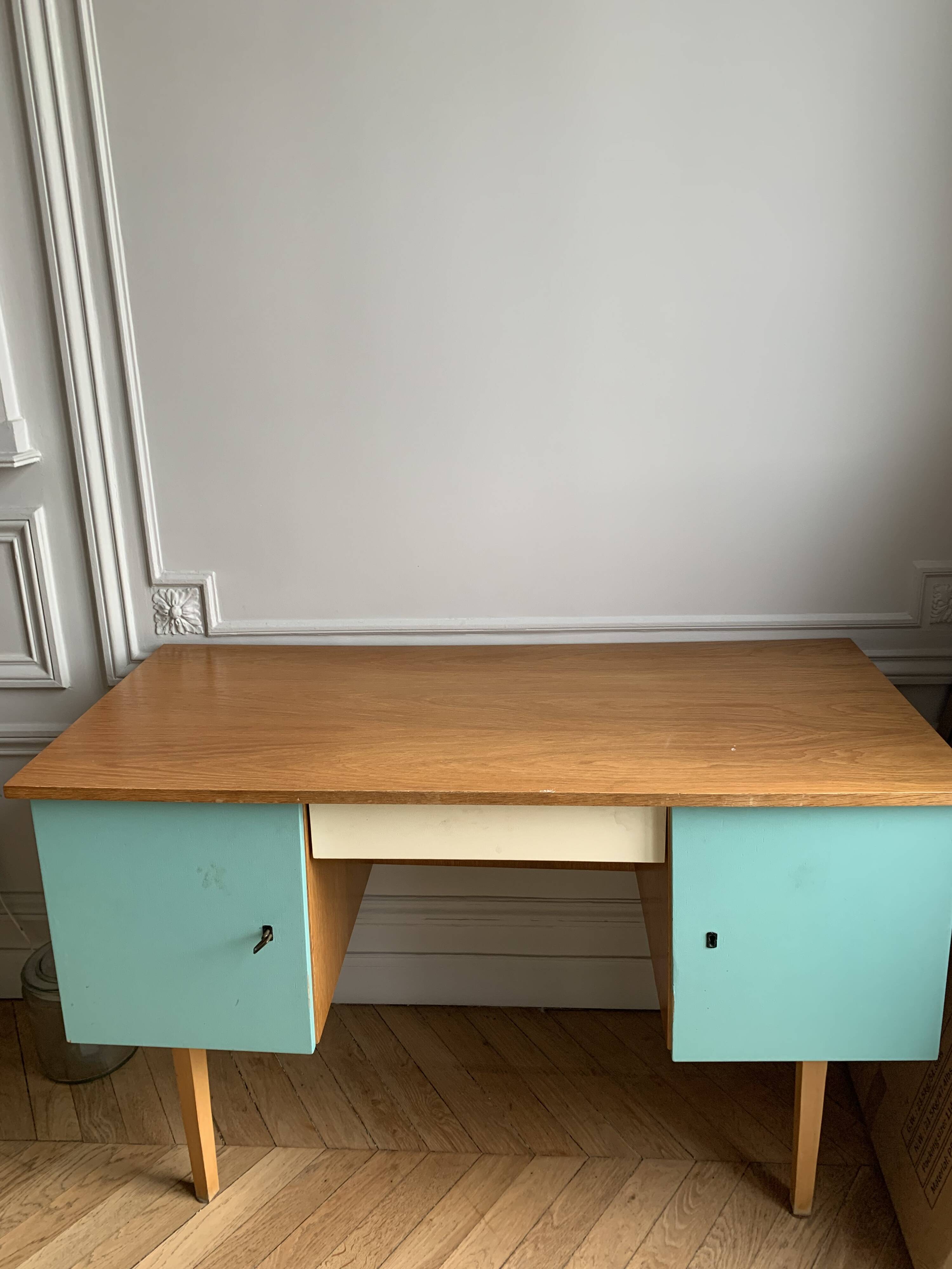 Bureau enfant bois vintage | Selency