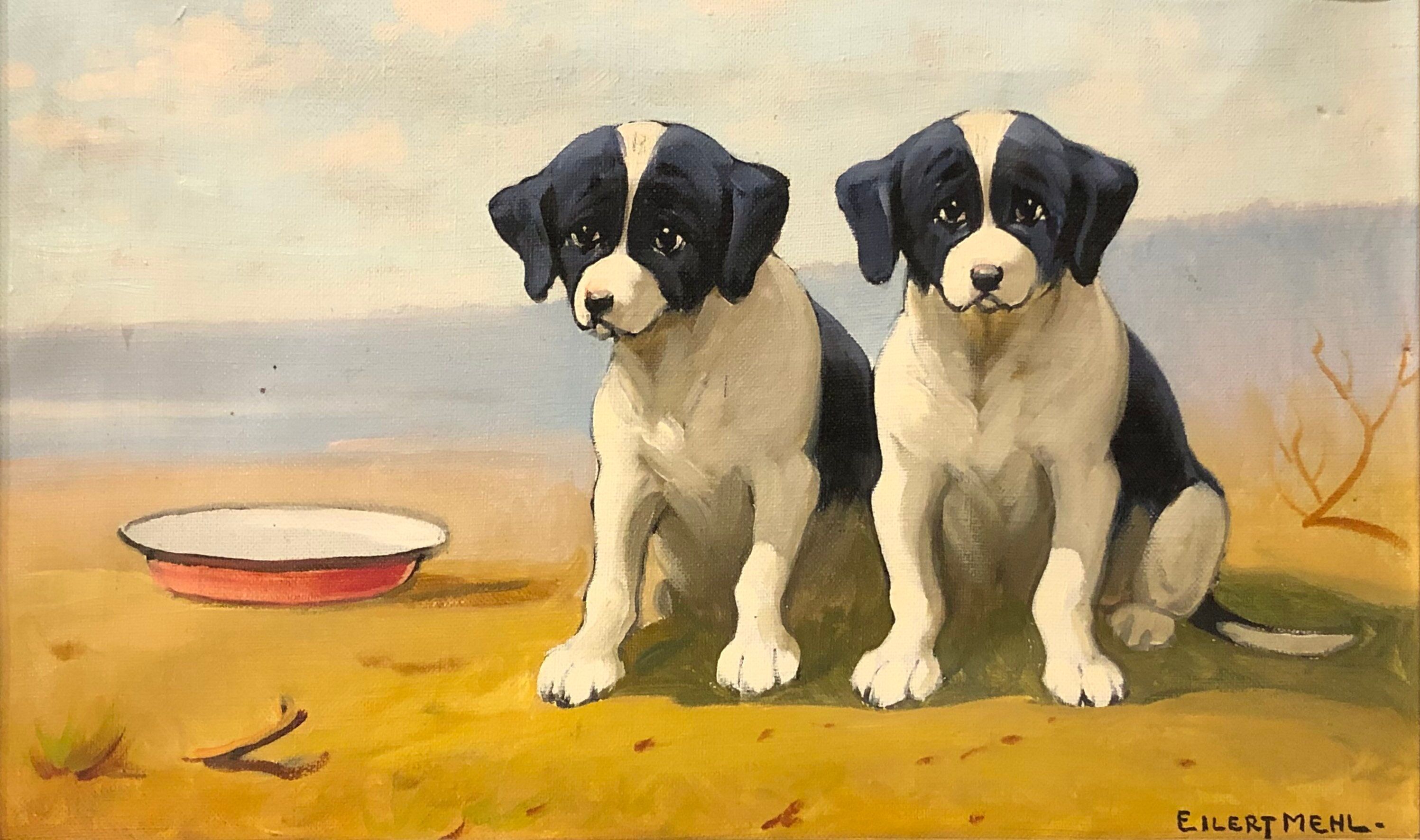 Peinture à l’huile norvégienne des années 1930 par Eilert Mehl | Selency