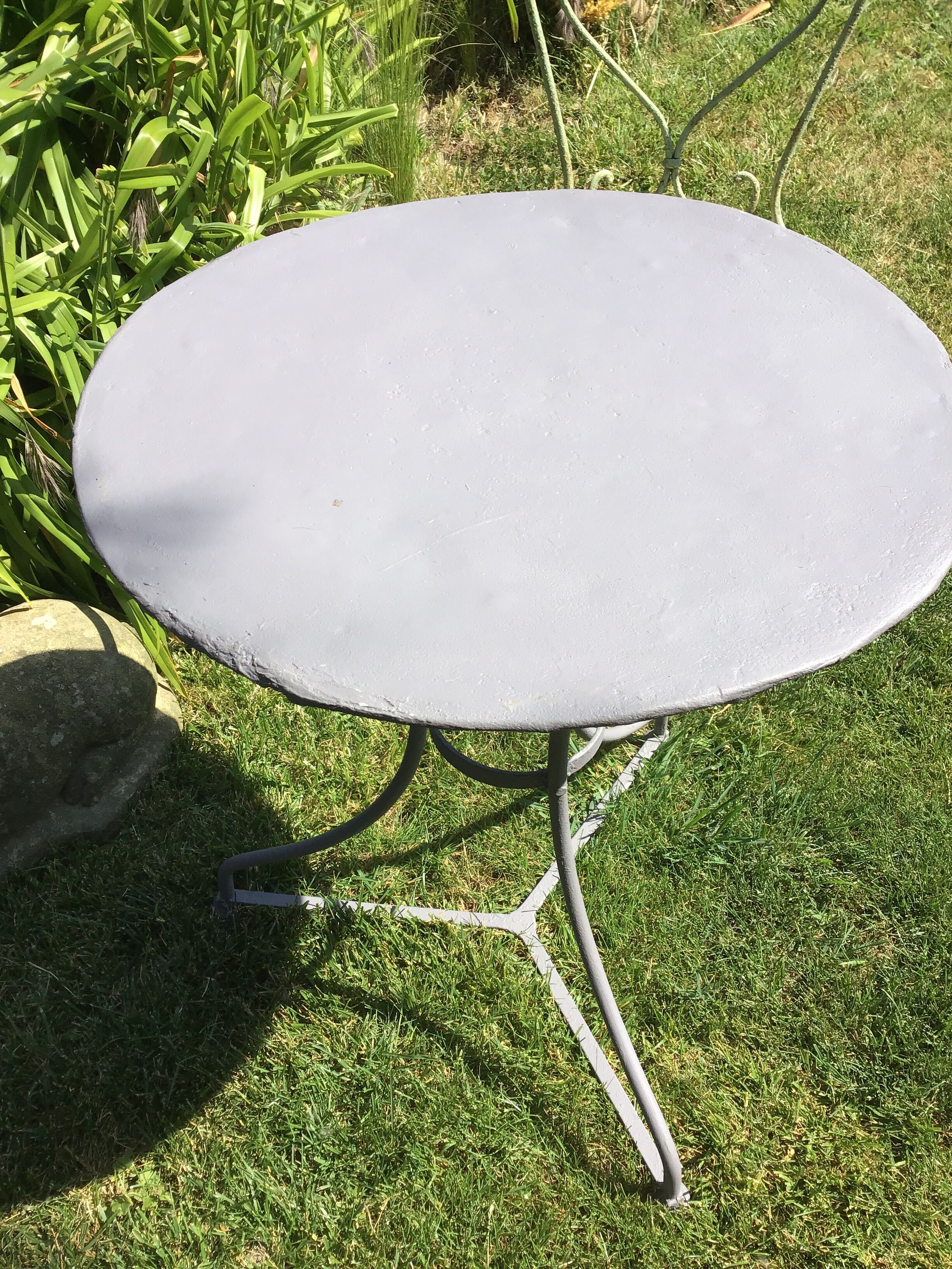 Guéridon de jardin en métal | Selency