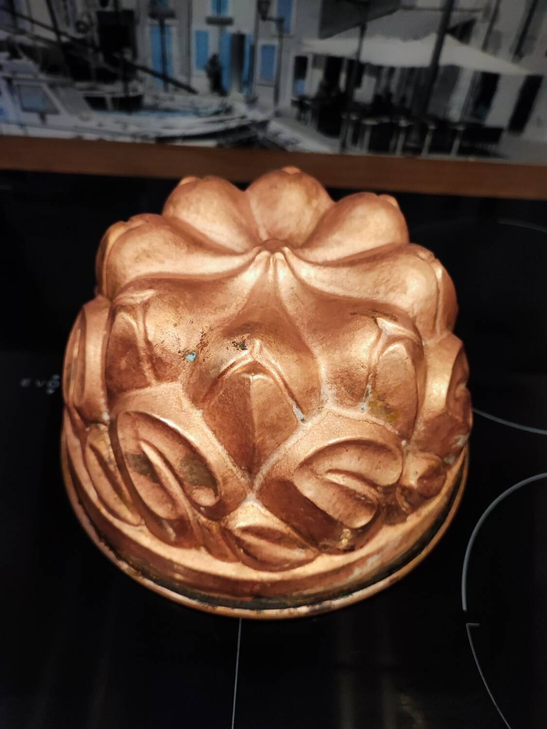 Copper cake mold | Selency