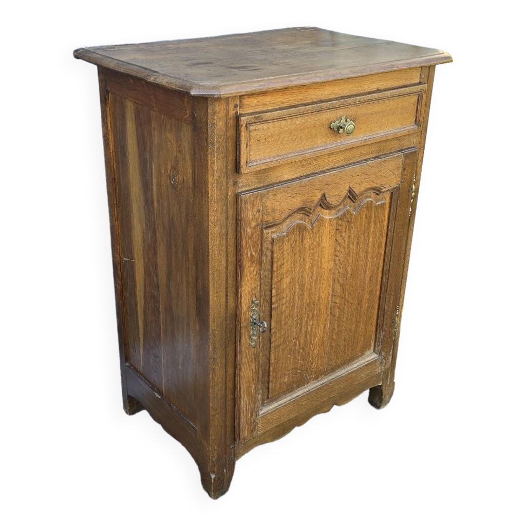 Confiturier ancien en chêne fin 19ème siècle | Selency