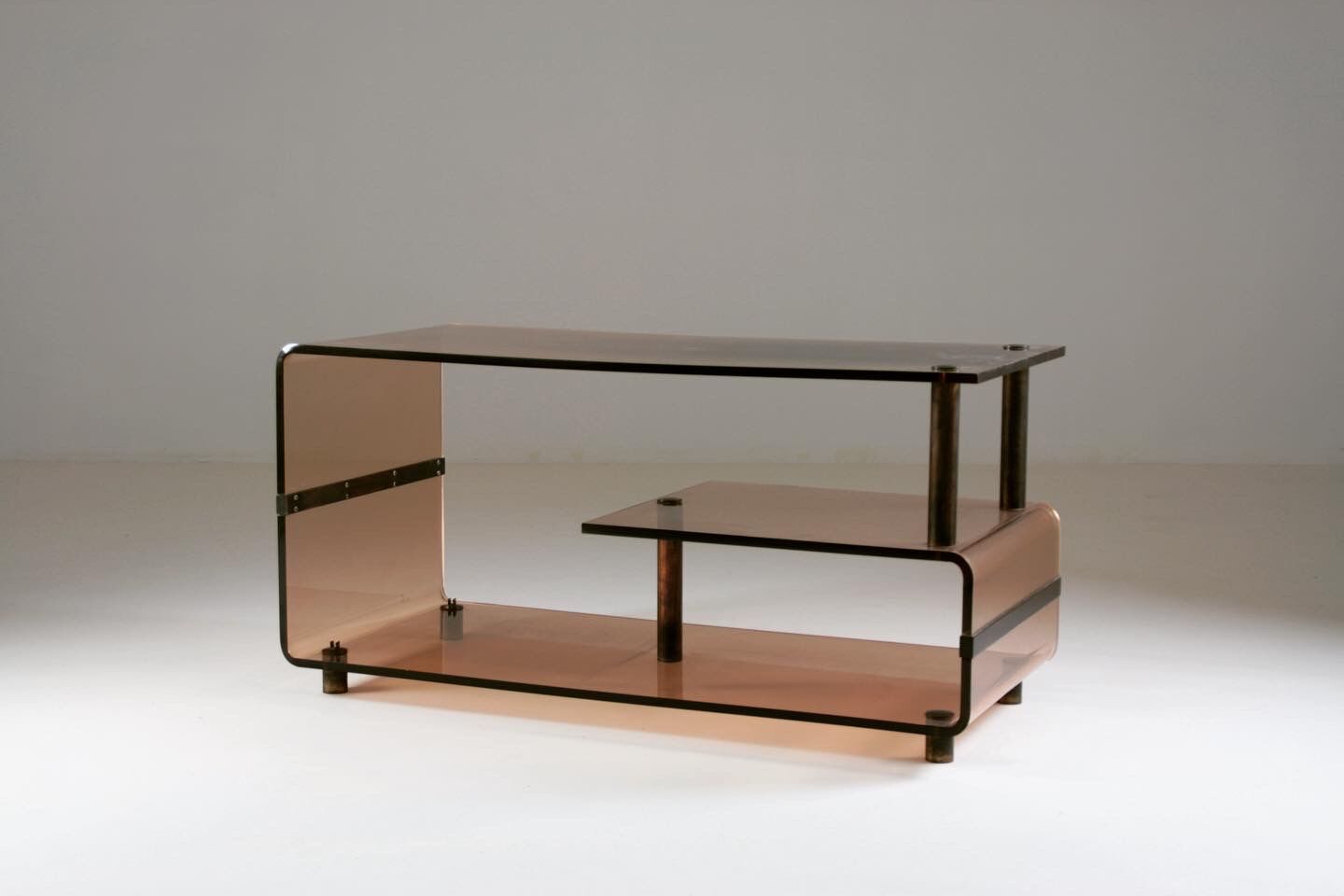 Console en plexiglas pour Roche Bobois France 1970s | Selency