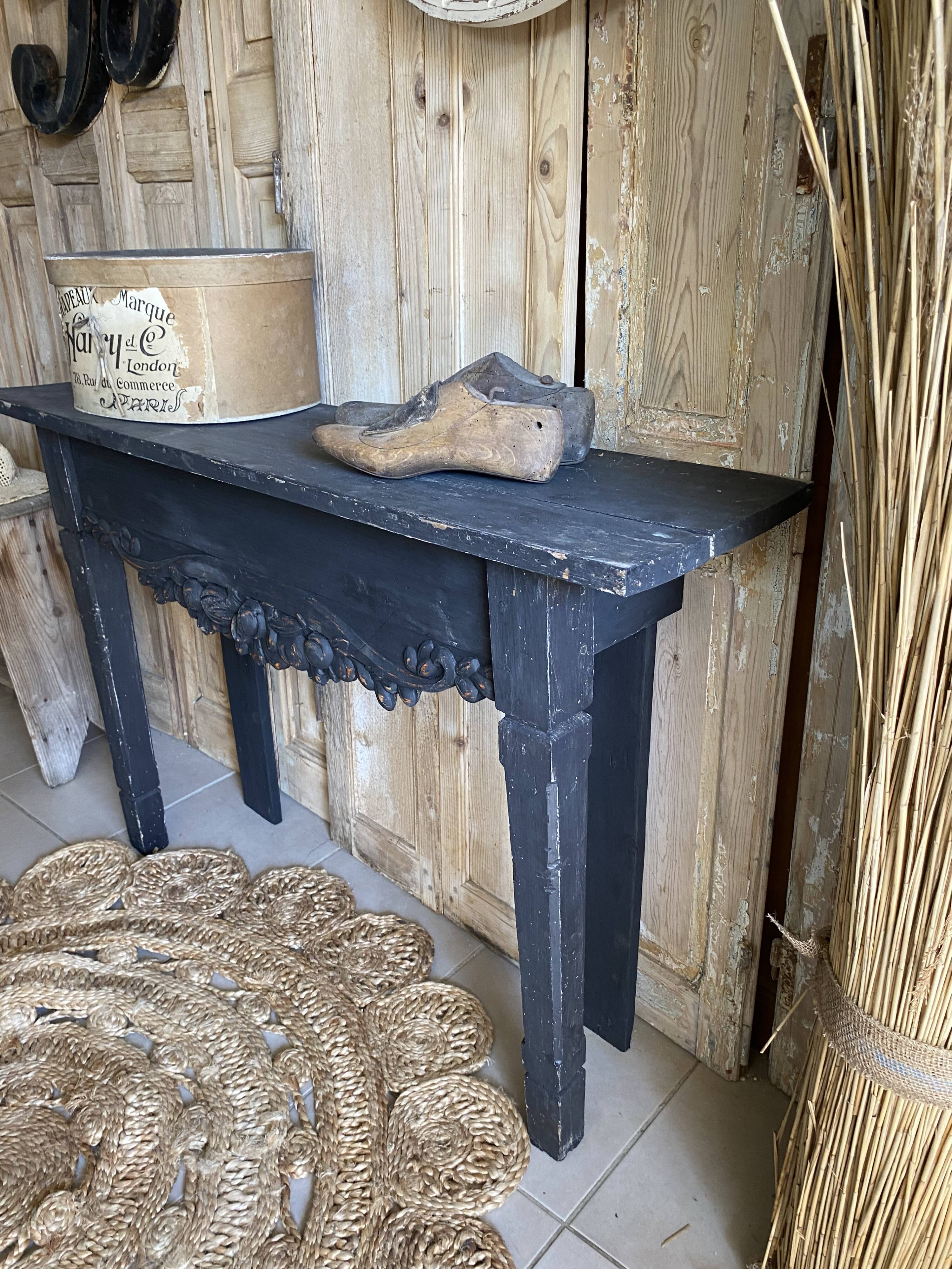 Ancienne console bois | Selency