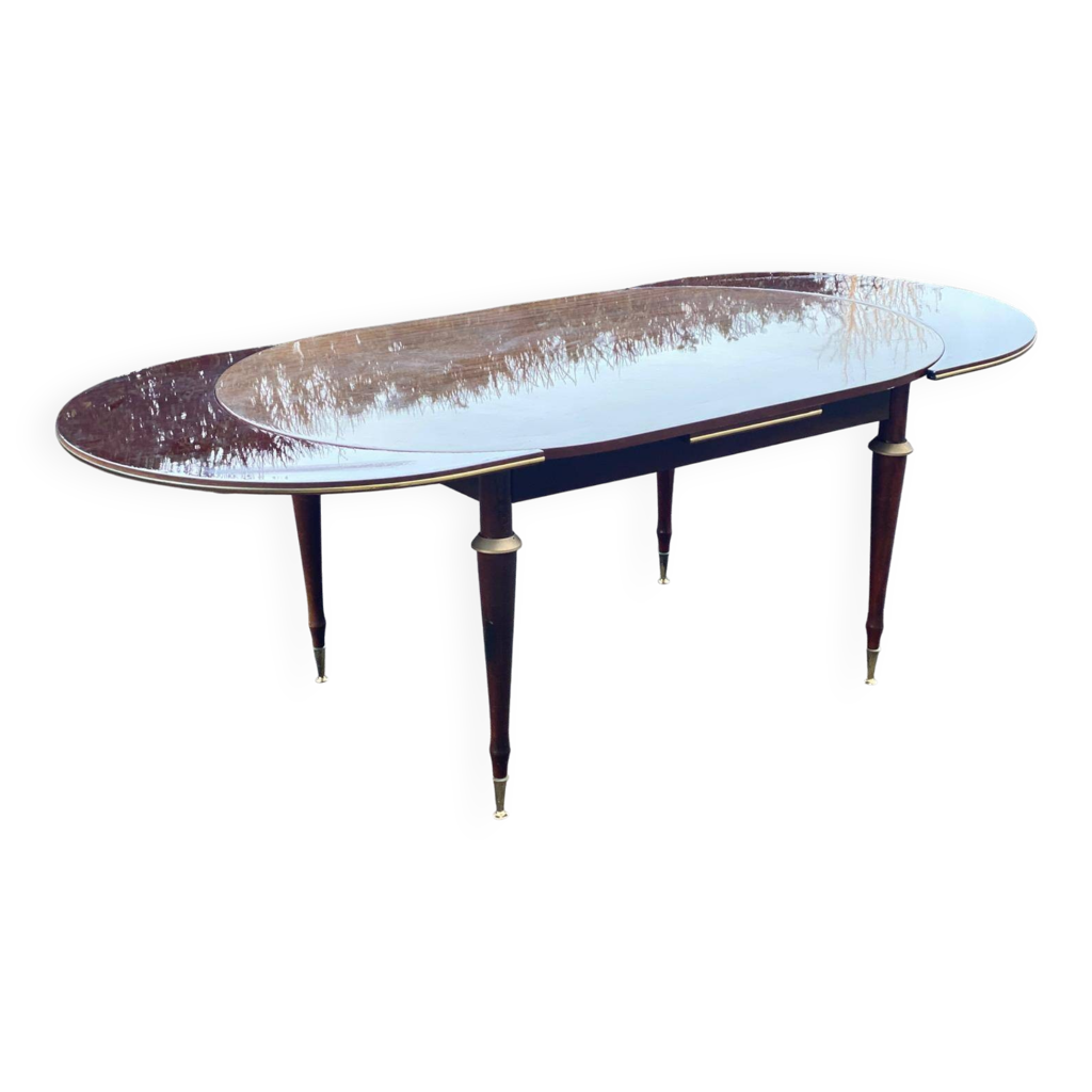 Table à manger scandinave impériale ronde ovale extensible en ...