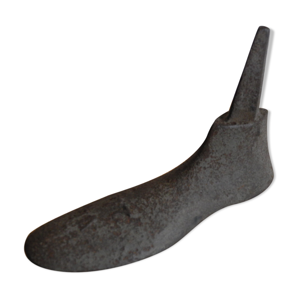 Forme à chaussure cordonnier fonte déco rétro vintage shoe shape | Selency