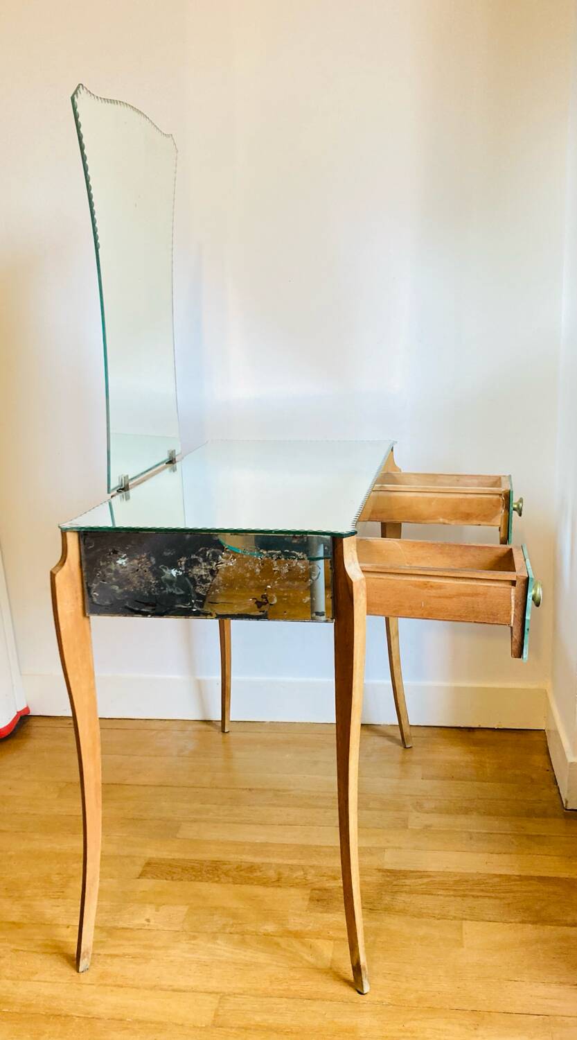 1940s/50s dressing table with multiple mirrors | Selency