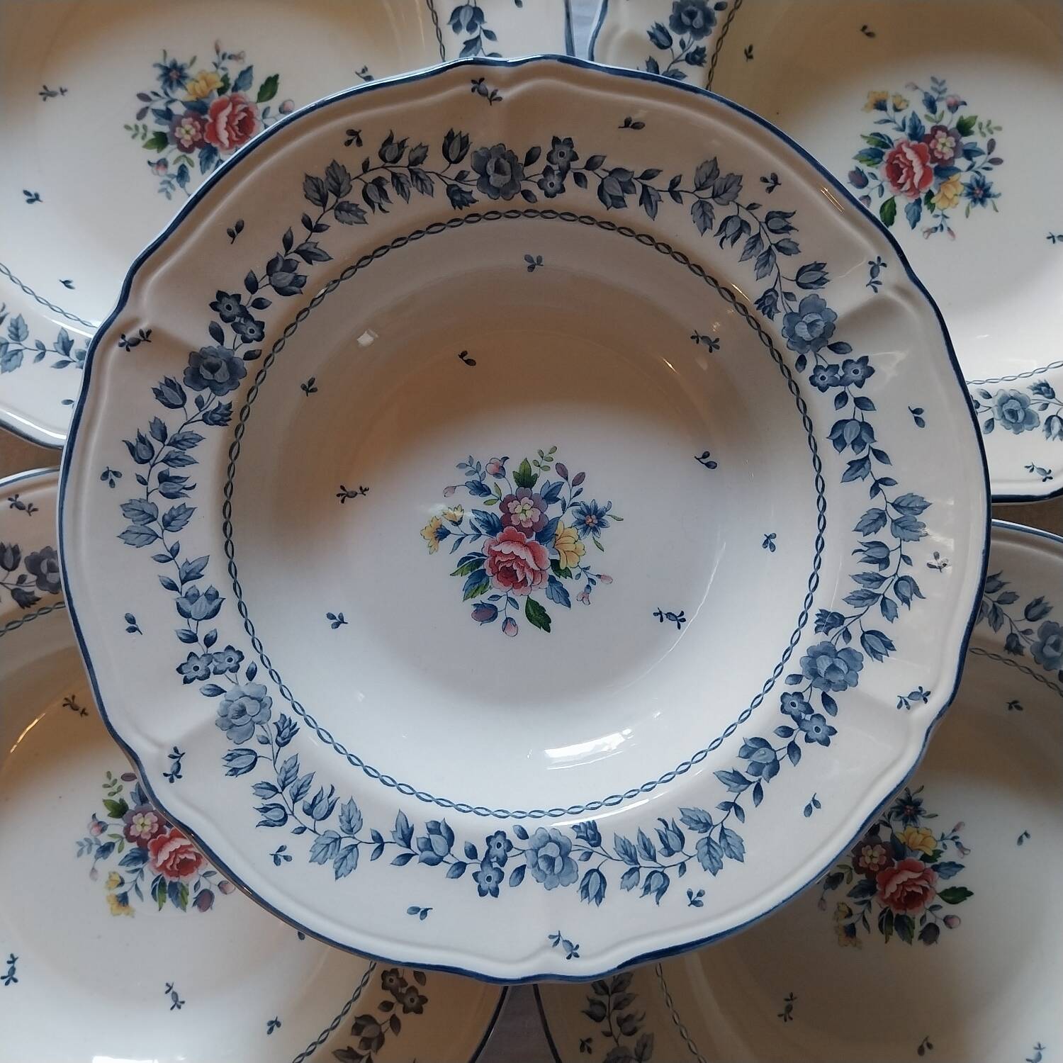 Assiettes creuses Tablemates Homestead collection | Selency