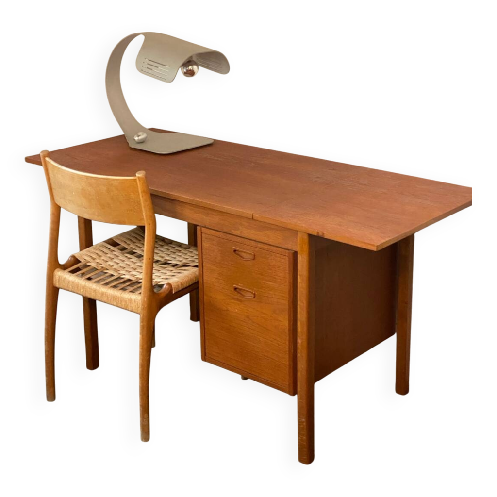 Very rare and renovated - Vintage design modular drop leaf desk from ...