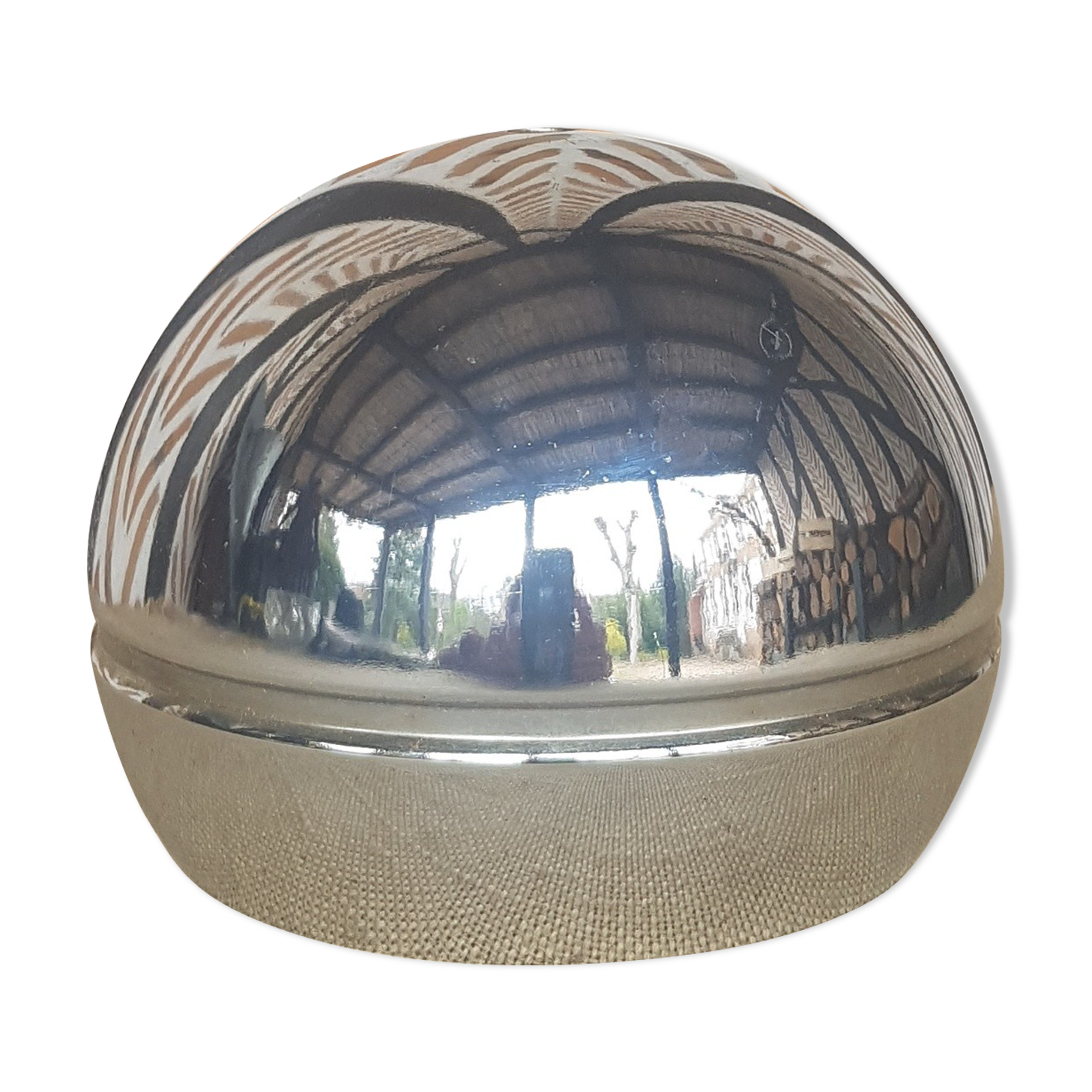 Abat jour inox rond | Selency