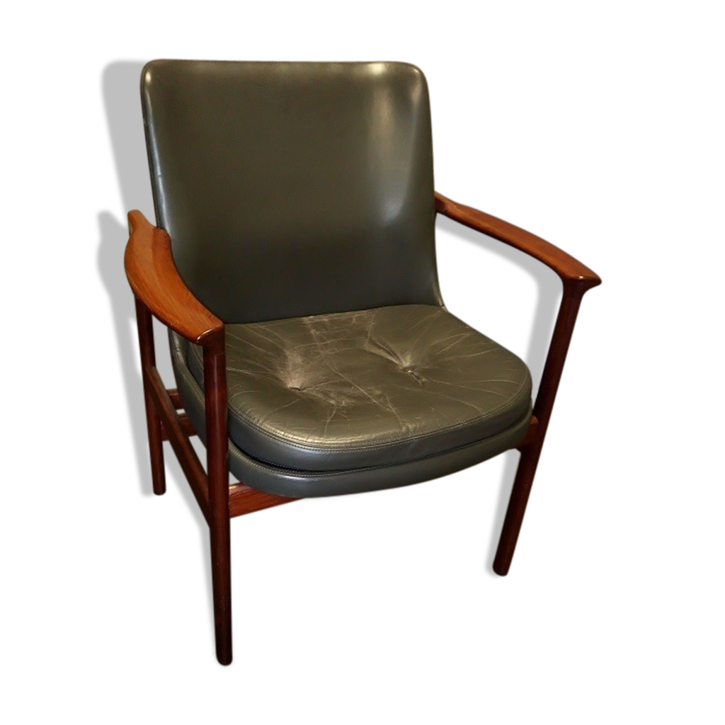 Fauteuil Elizabeth Ib Kofod-Larsen années 70 | Selency