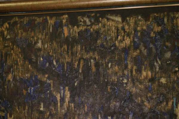 Grand tableau abstrait signé vers 1970’s | Selency