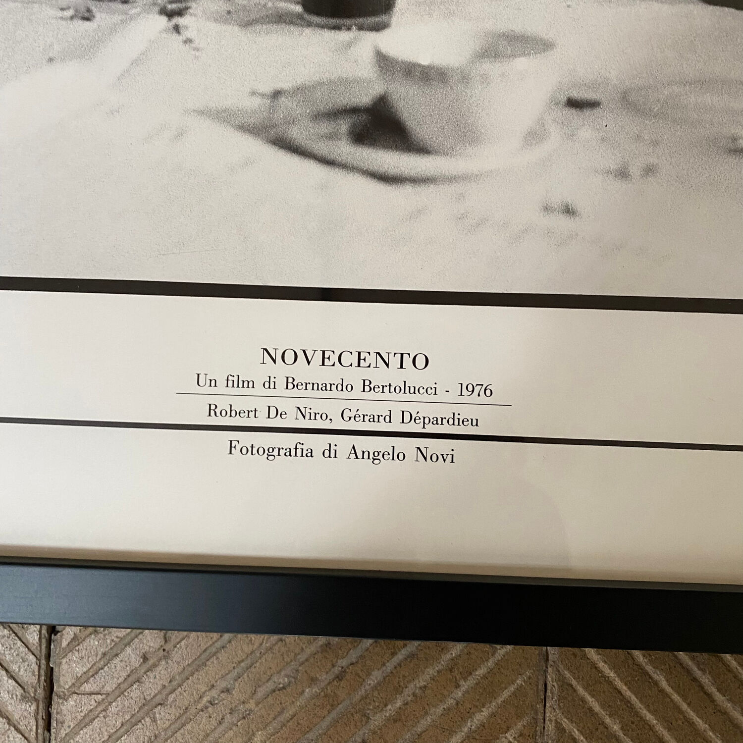 Réimpression italienne Angelo Novi du film Novecento, 1900 | Selency