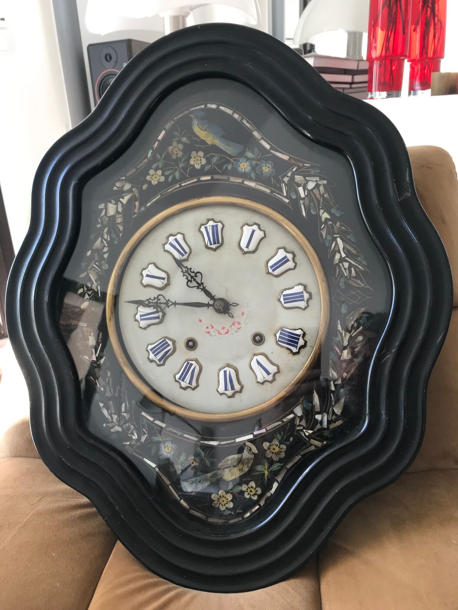 Horloge Oeil De Boeuf Ancien