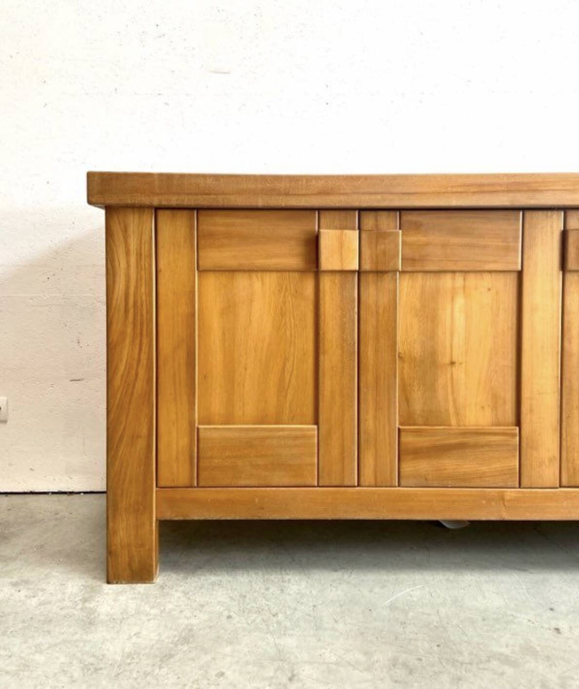 Enfilade en orme massif, Maison Regain 1970 vintage | Selency