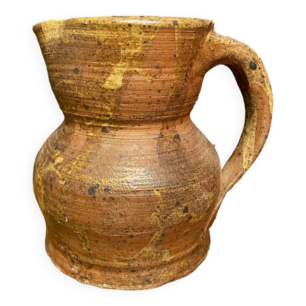 Pichet en grès de la Borne signé B. Fabre | Selency