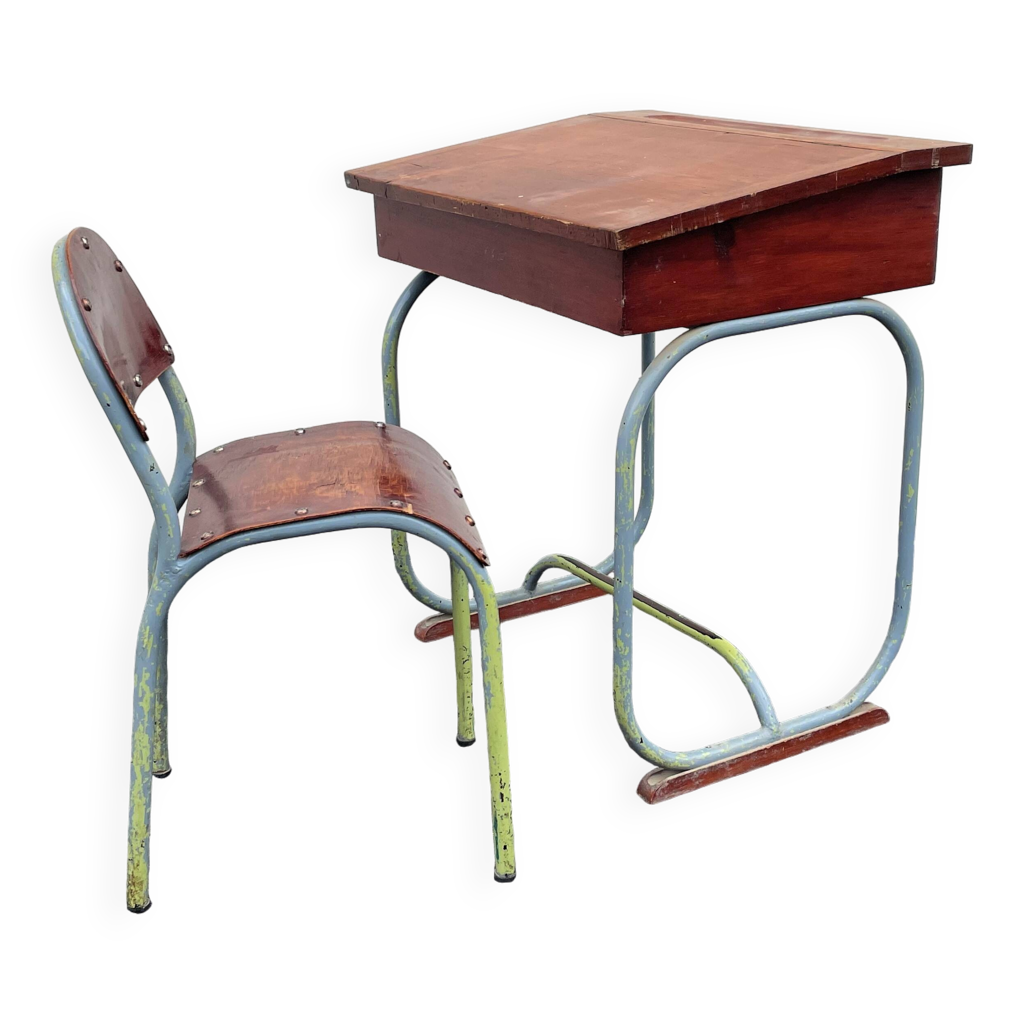 Petit Bureau design d enfant et sa chaise vintage | Selency