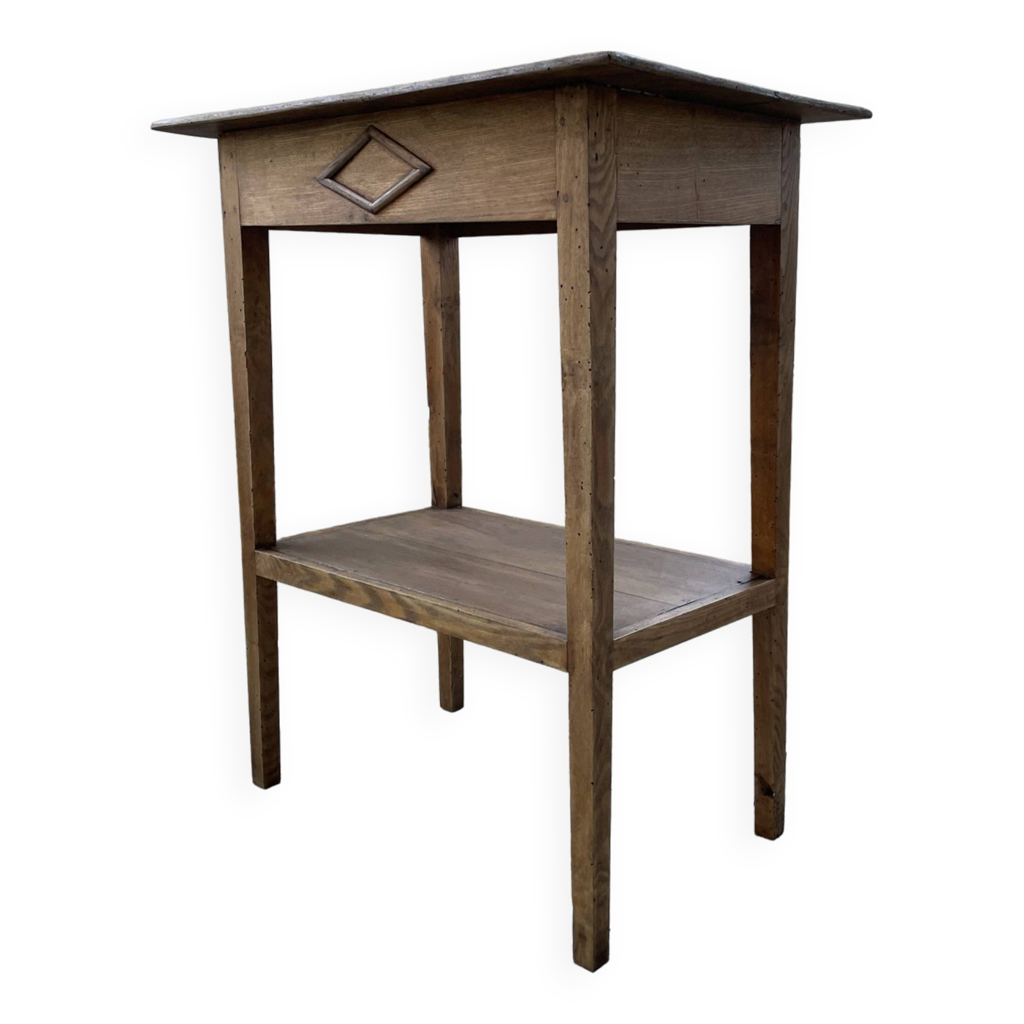 Console pieds fuseaux en chêne | Selency