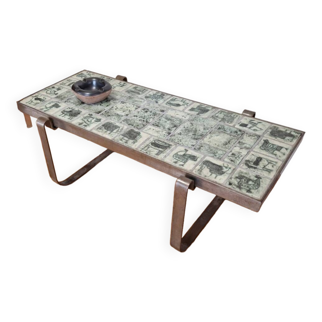 Table basse jacques Blin | Selency