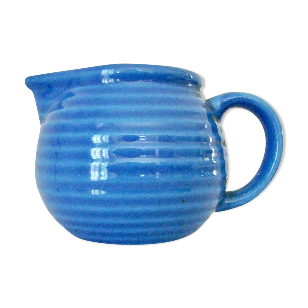 Pichet bleu | Selency