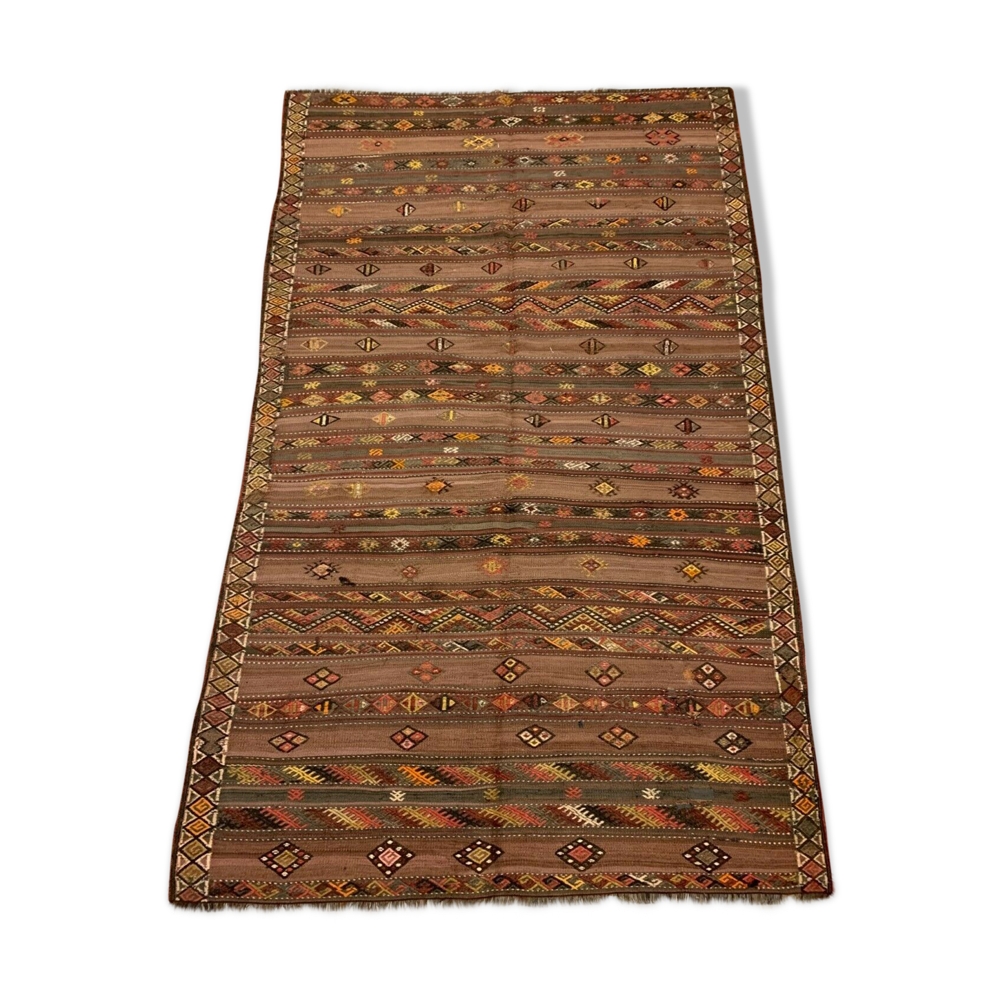 Tapis kilim turc 256x156 cm laine | Selency