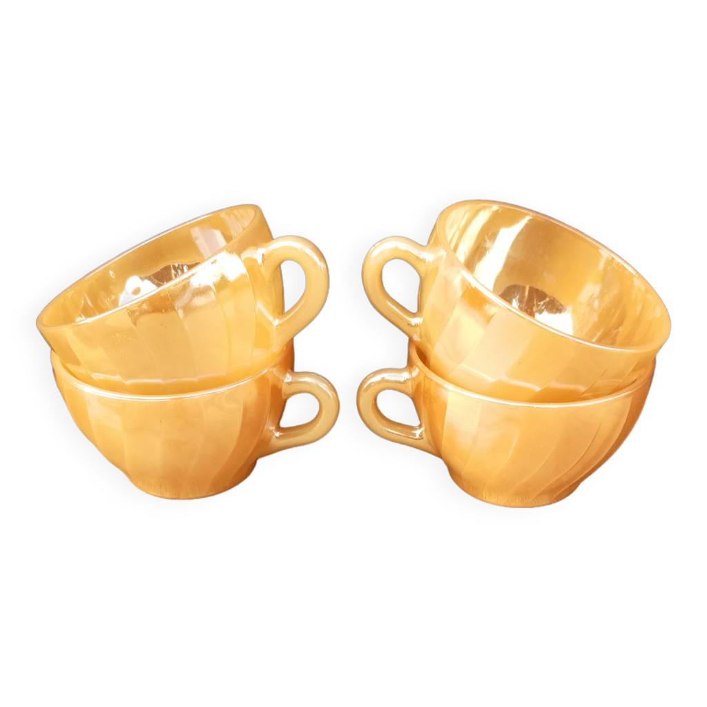 4 tasses Termocrisa Mexico Peach | Selency