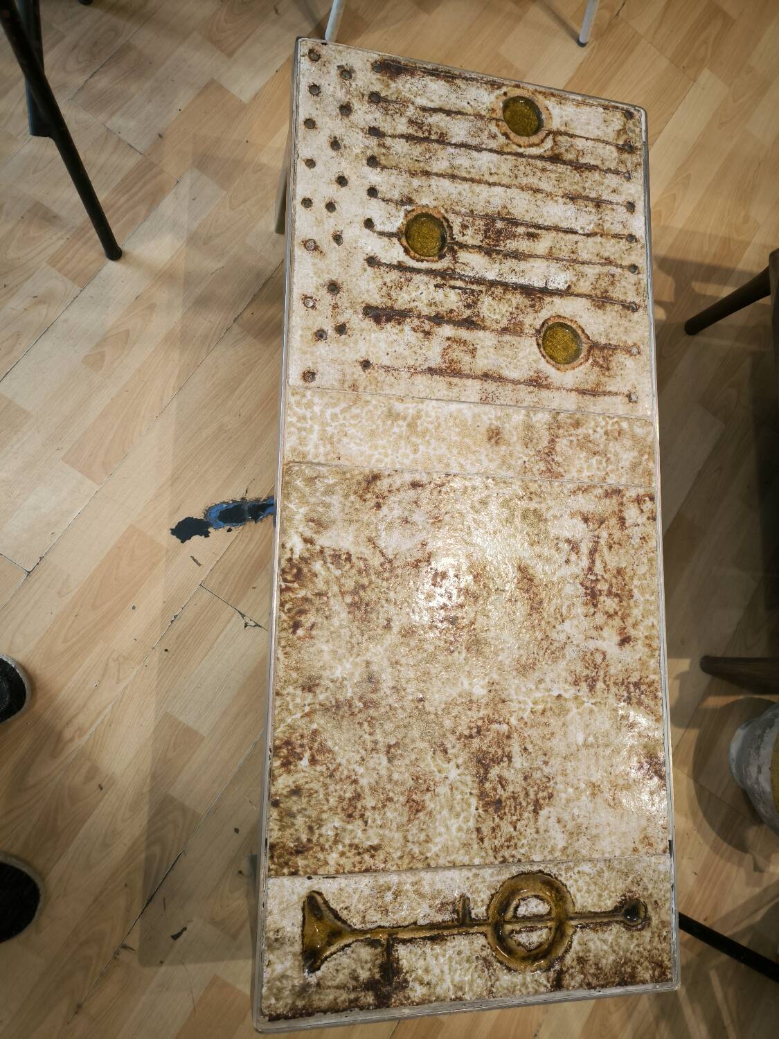 Table basse des frères Jean et Robert CLOUTIER 1960 | Selency