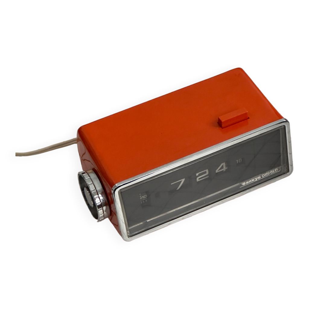 Réveil Sankyo DIGI-GLO modele n°501 | Selency