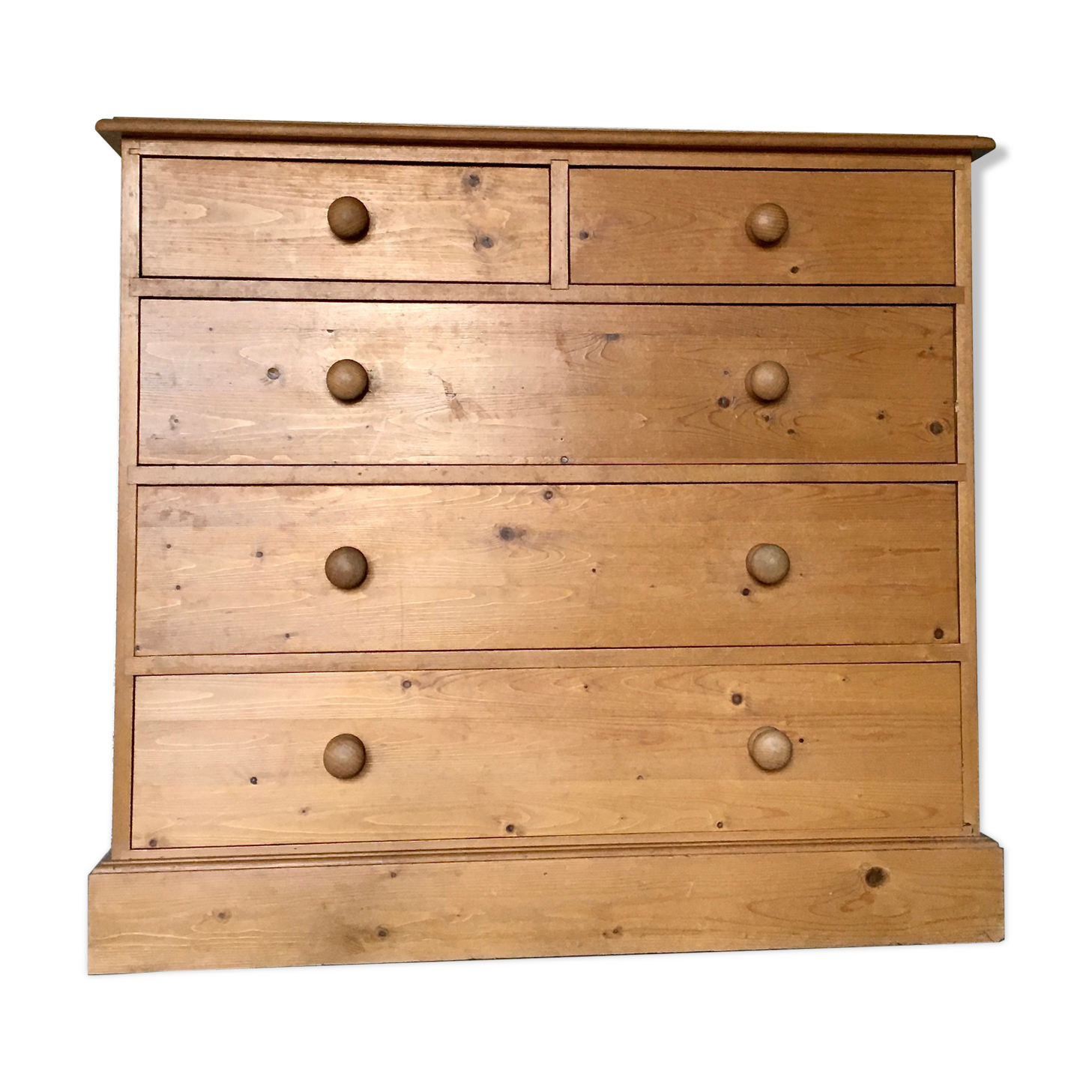 Commode en pin 5 tiroirs Interior's | Selency