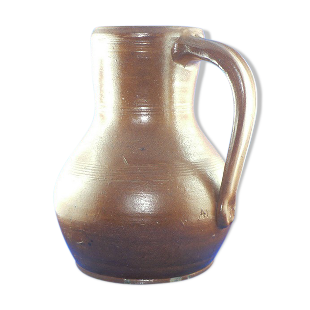 Pichet à cidre en grès de Martincamp fin XIXè début XXè | Selency