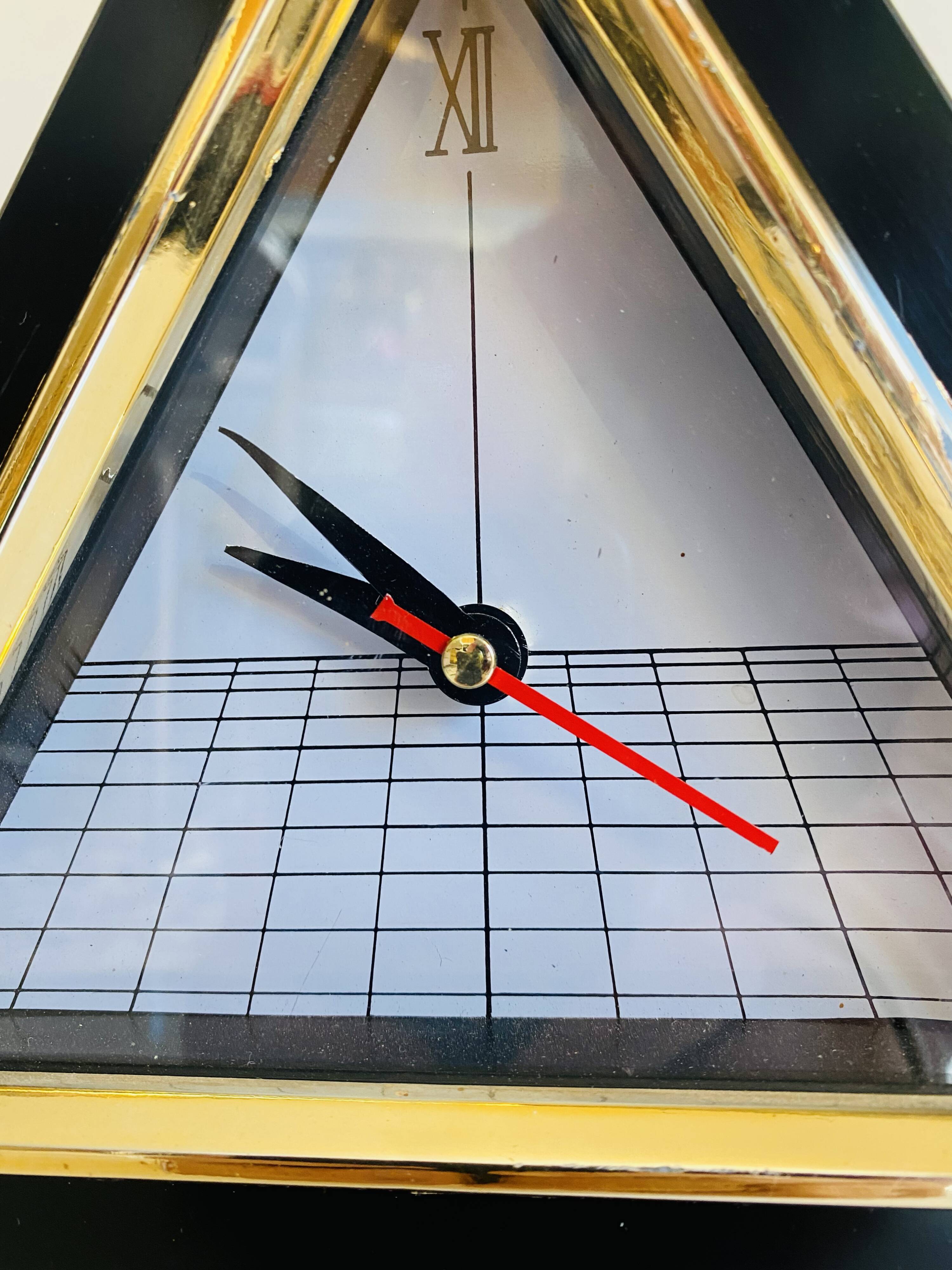 Vintage Japanese clock "Float" by Toyo Algar for Reducta - Japan 80s ...