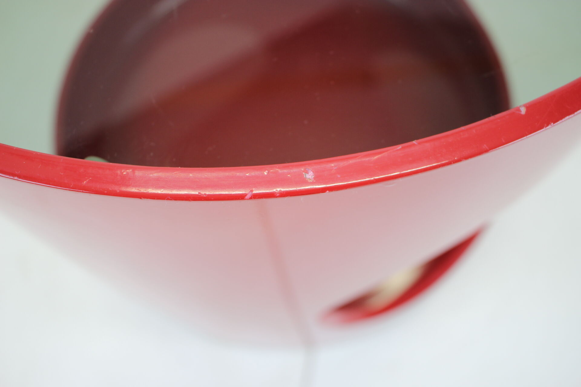 Table d’appoint Space Age des années 1960 « Luna » avec plateau en verre par Opal, Allemagne ...