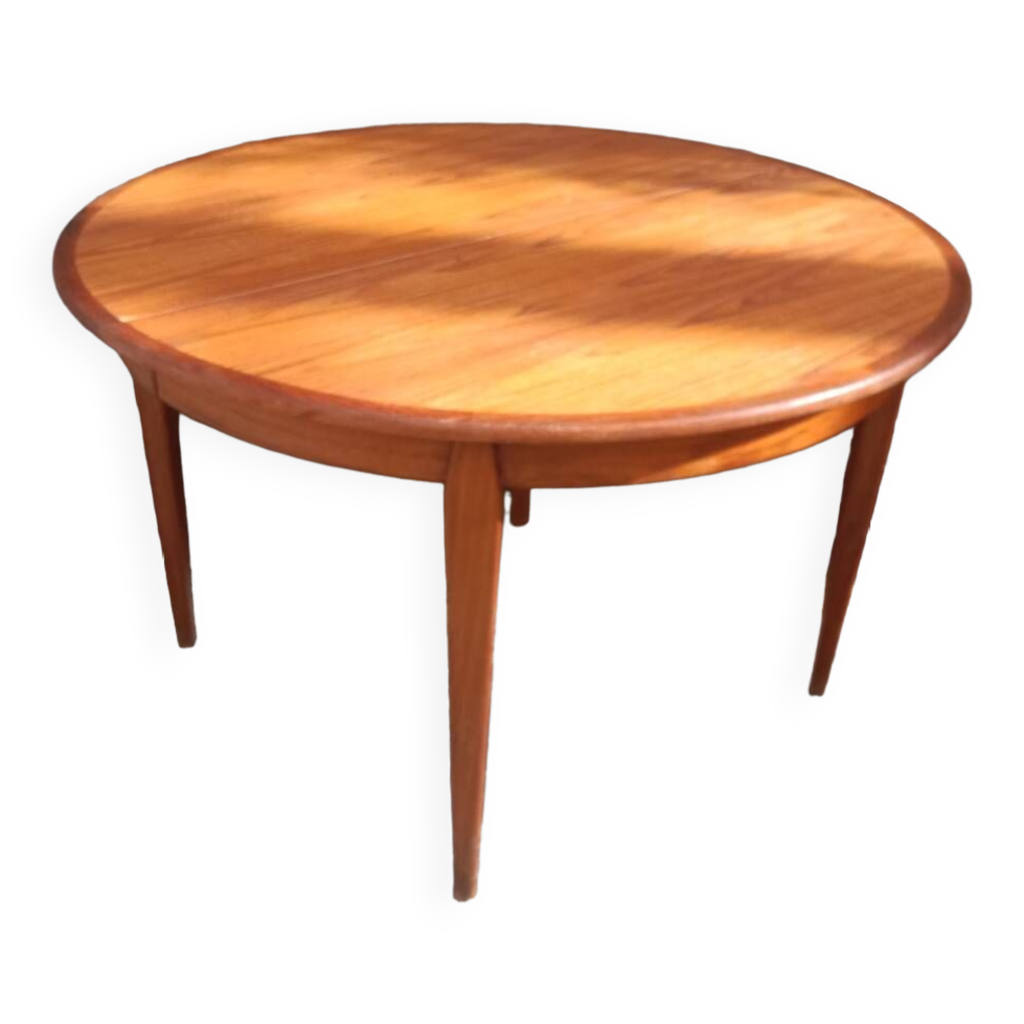 Table ronde scandinave extensible | Selency