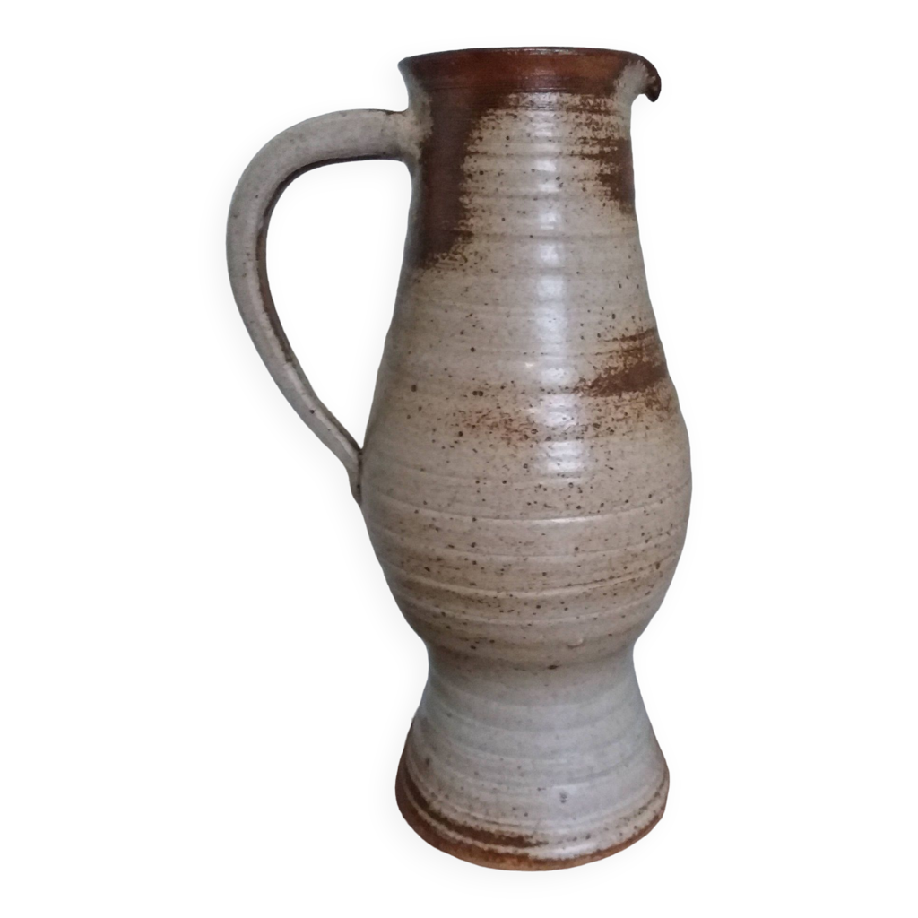 Pichet en grès signé Jean Tessier Le Cep | Selency