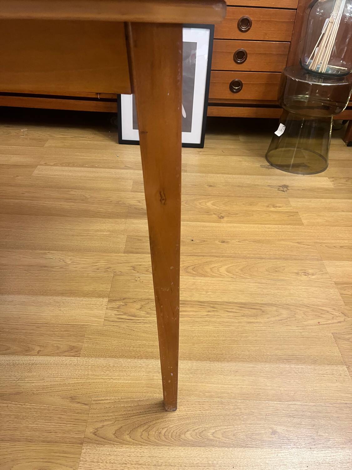 Table à manger extensible scandinave attribuée à Axel Christensen | Selency